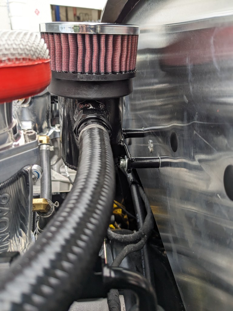 Custom Engine Breather - A1A Racing